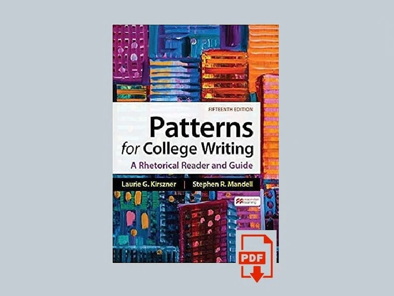 Patterns for College Writing: A Rhetorical Reader and Guide | Inspire ...