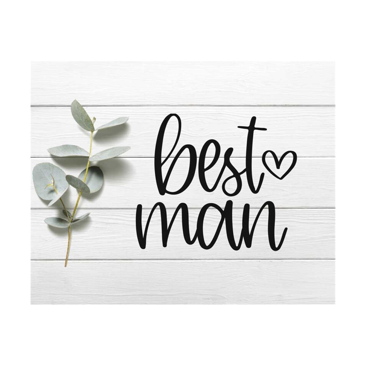 Best Man SVG | Groom Svg | Wedding Svg | Wedding Party Svg | - Inspire ...