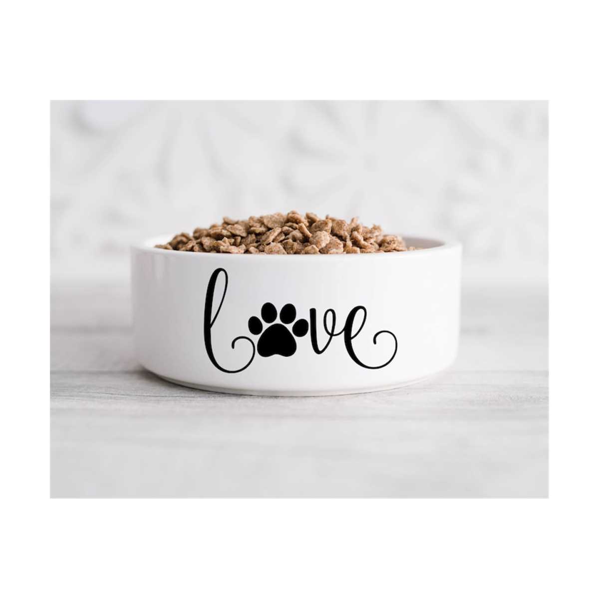 Dog Bowl SVG | Cat Bowl Svg | Dog Treats Svg | Dog Svg |Cat | Inspire ...