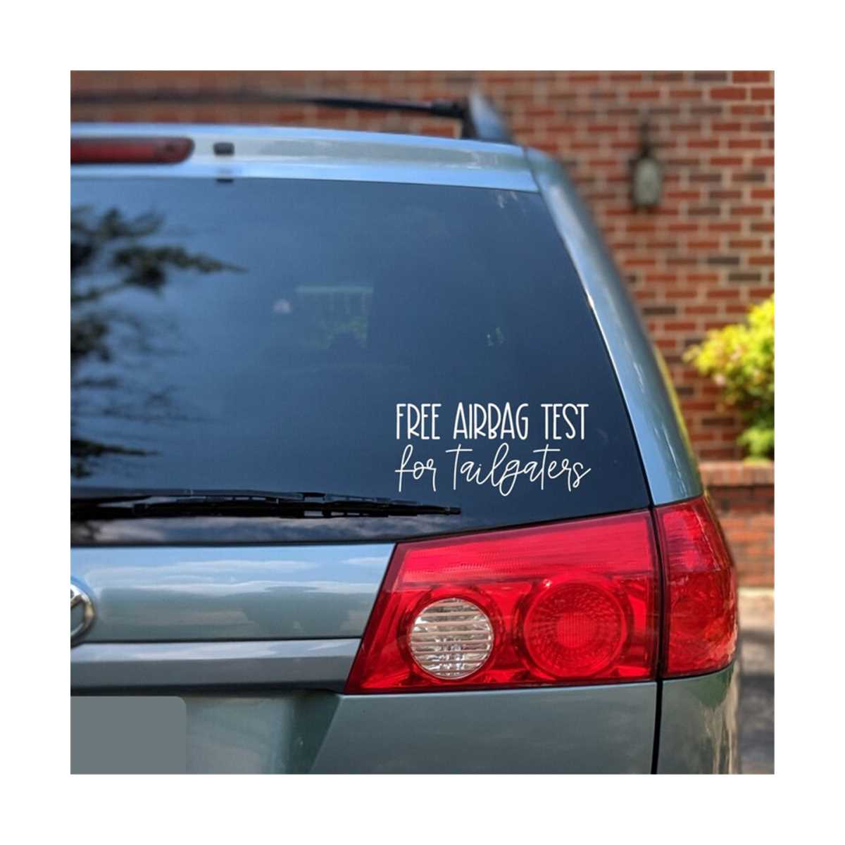 Free Airbag Test SVG | Funny Car Sticker SVG | Car Decal Svg | Inspire ...
