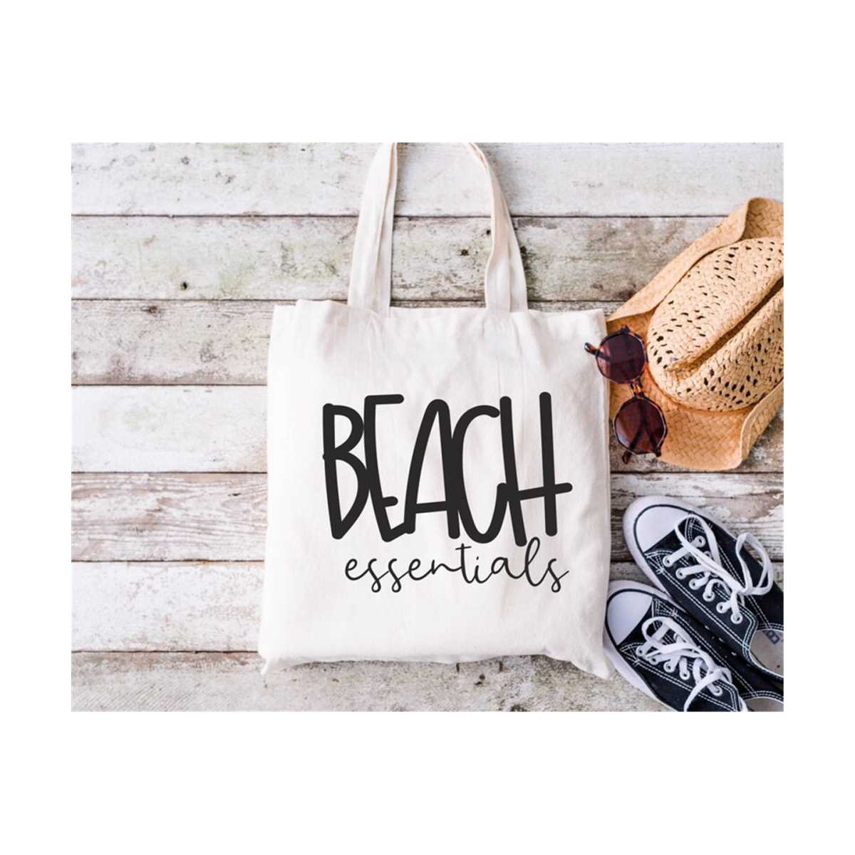 Beach Bag Svg | Beach Essentials Svg | Beach Svg | Tote Bag | Inspire ...