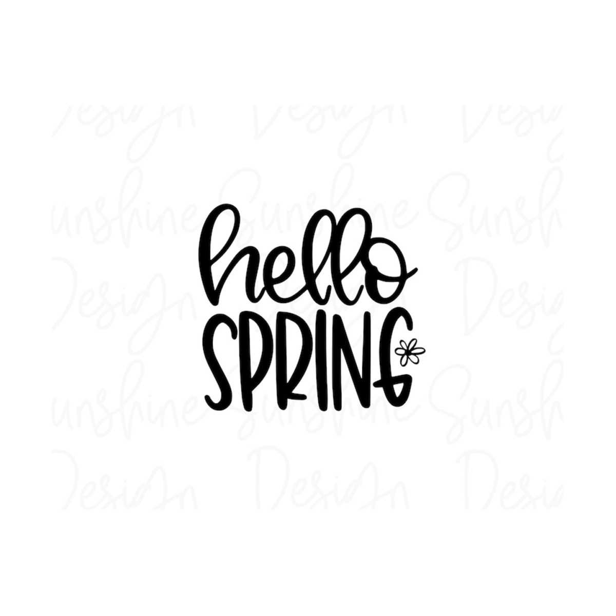 Spring SVG | Hello Spring Svg | Easter Svg | Springtime Svg | Inspire ...