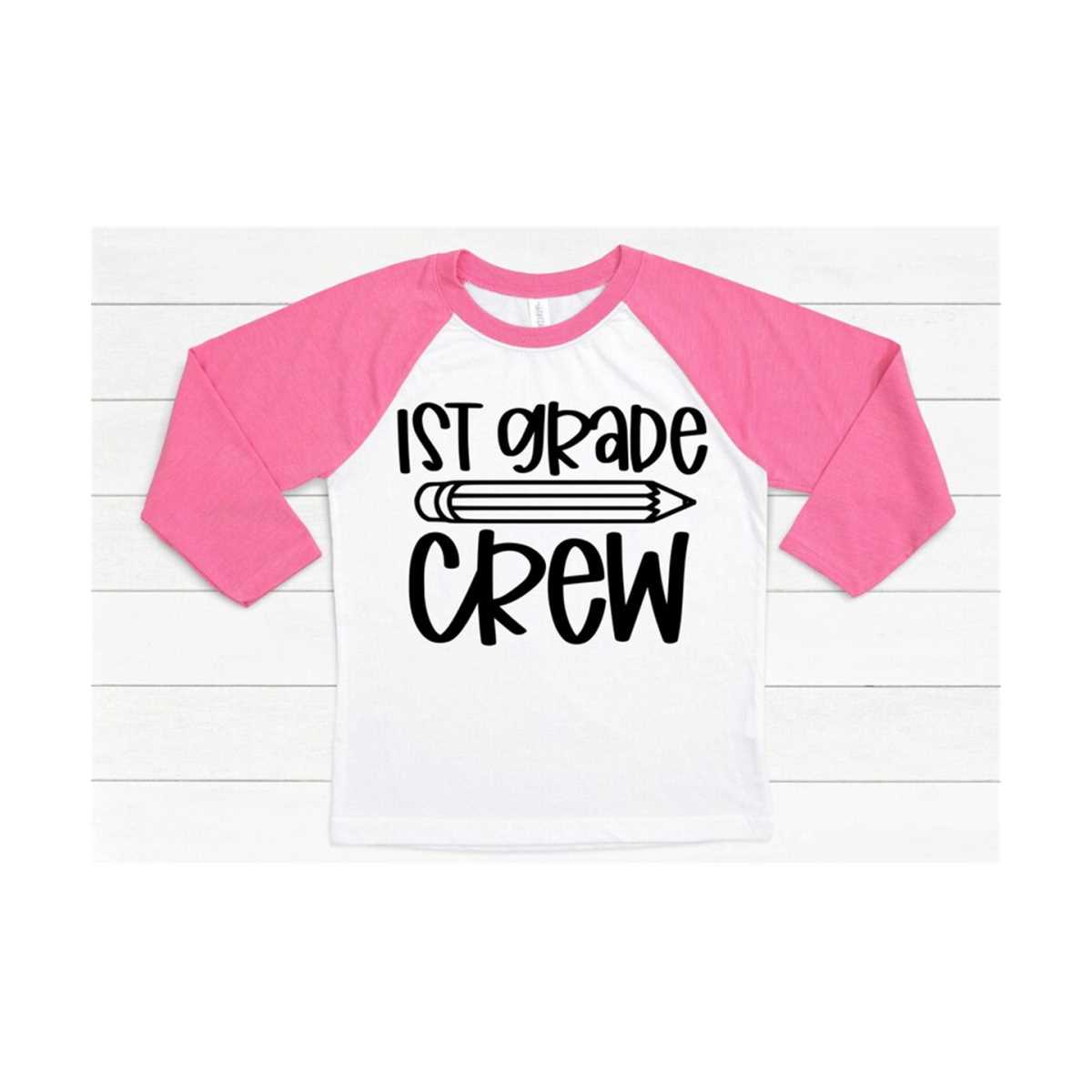 1st Grade Crew SVG | First Grade Crew Svg | First Grader Svg | Inspire ...