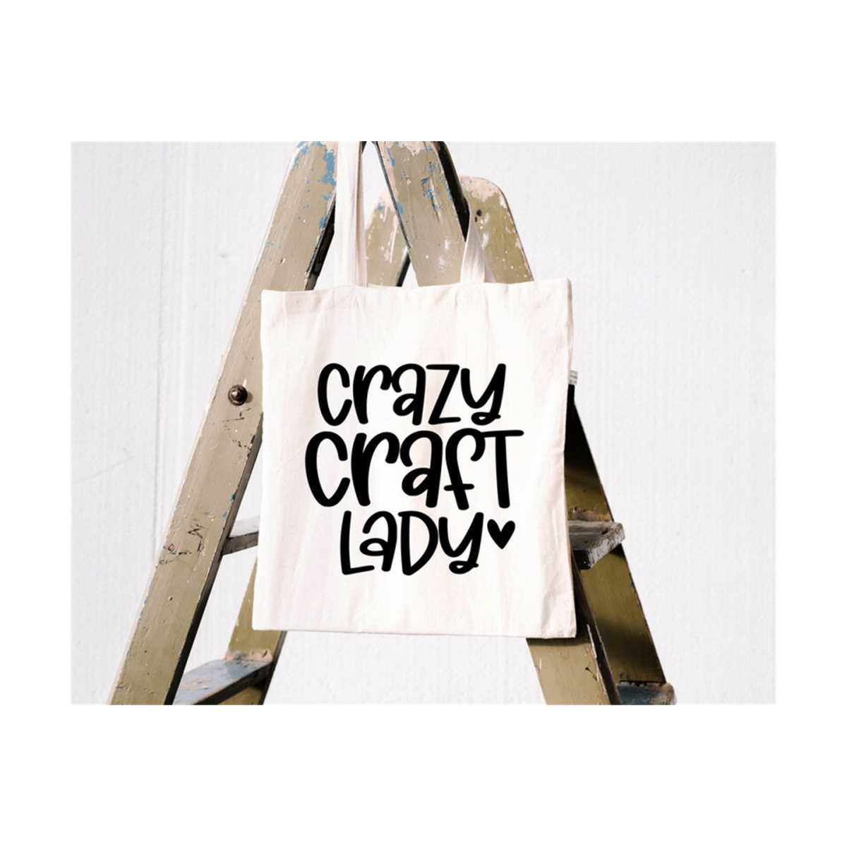 Crazy Craft Lady Svg | Crazy Crafter Svg | Sewing Svg | Craf | Inspire ...
