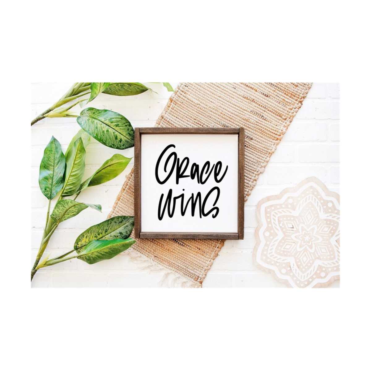 Grace Wins Svg | Grace Svg | Grace Always Wins Svg | Inspira | Inspire ...