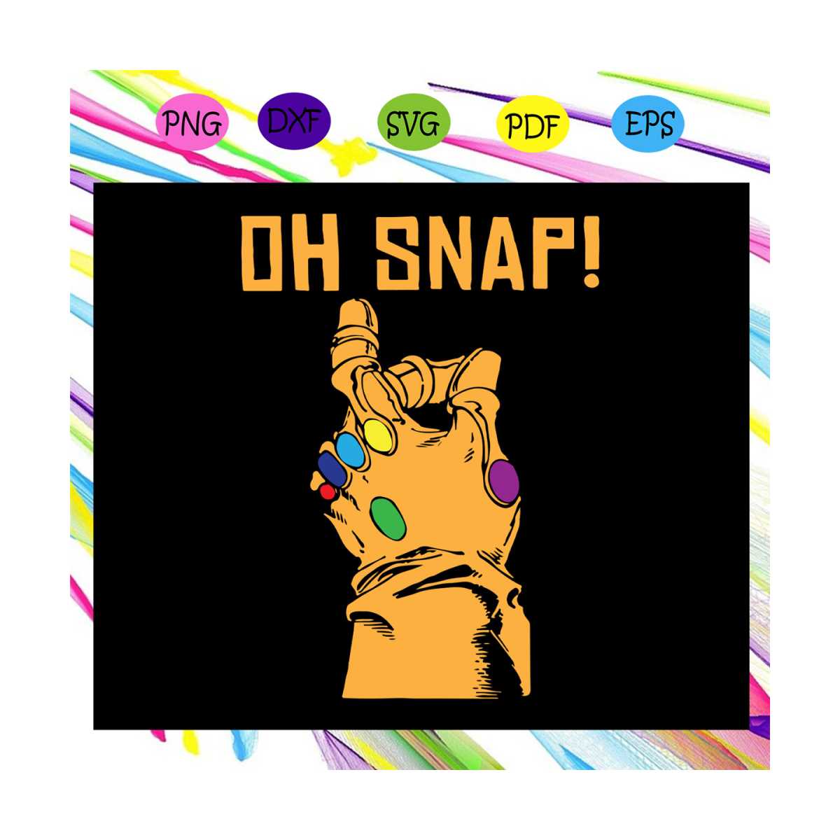 Oh Snap! svg, Avengers Endgame Svg bundle, thanos avengers s - Inspire ...