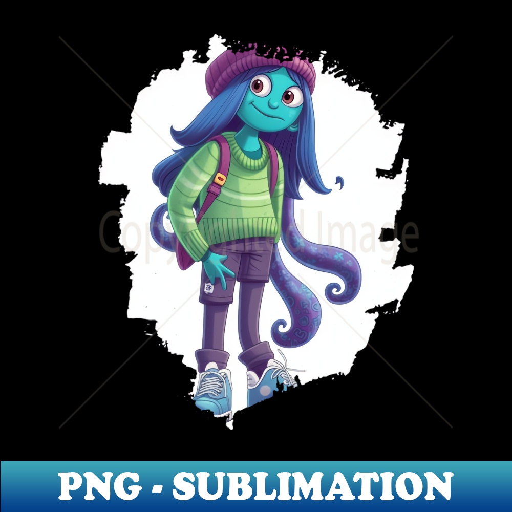 Ruby Gillman Teenage Kraken - Instant PNG Sublimation Downlo | Inspire ...