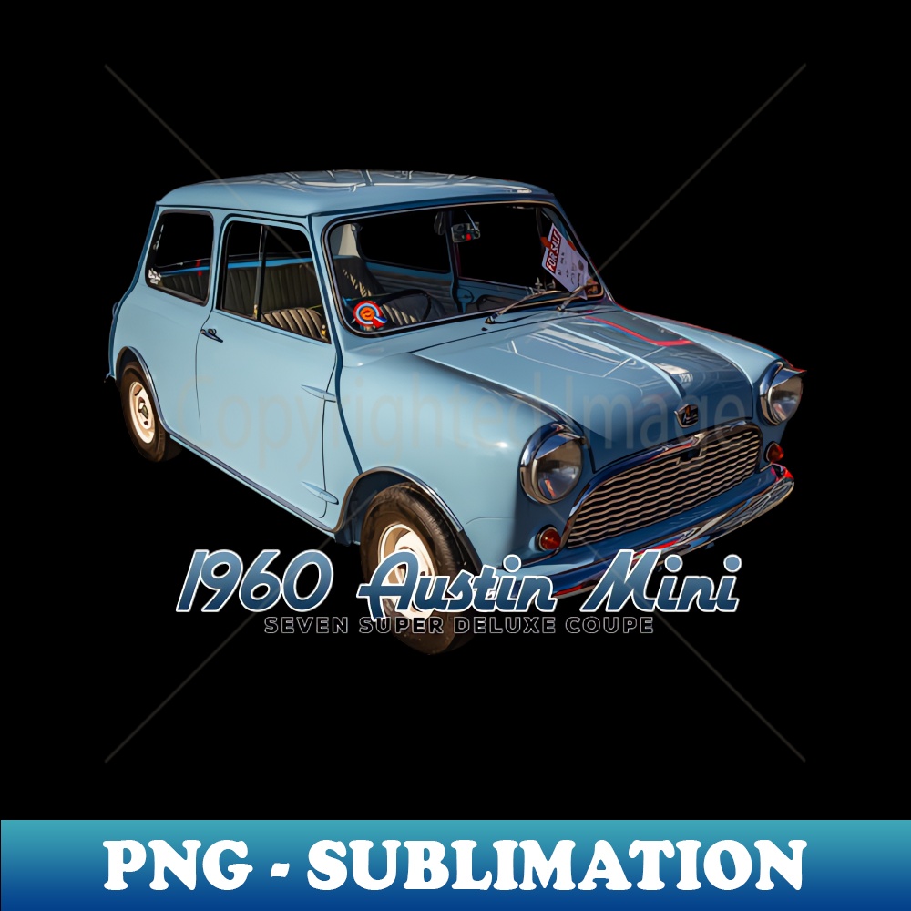 1960 Austin Mini Seven Super Deluxe Coupe - Instant Sublimat | Inspire ...
