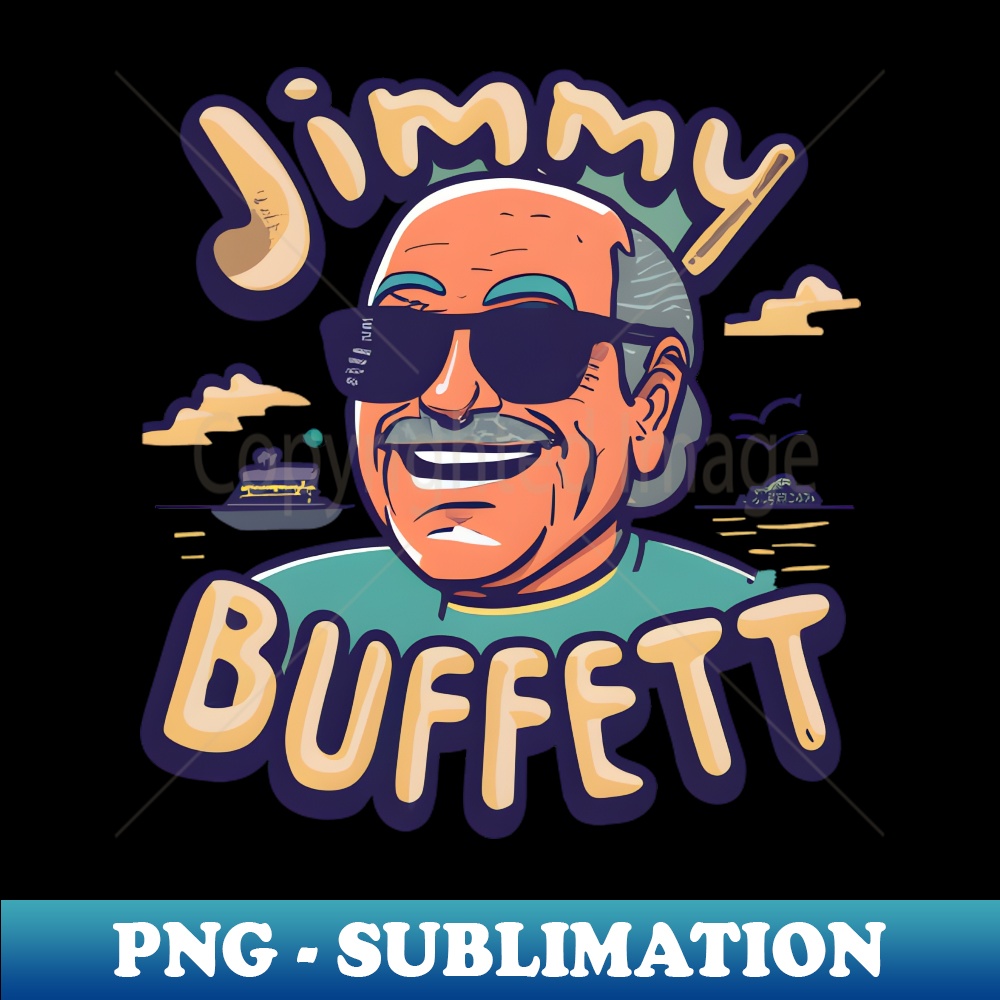 Jimmy Buffett - Professional Sublimation Digital Download - | Inspire ...