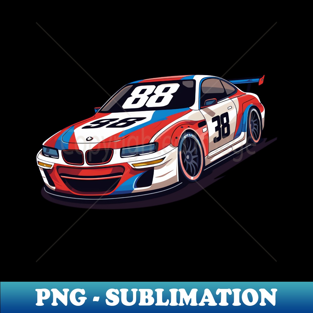 Bmw Racer - PNG Sublimation Digital Download - Bold & Eye-ca | Inspire ...