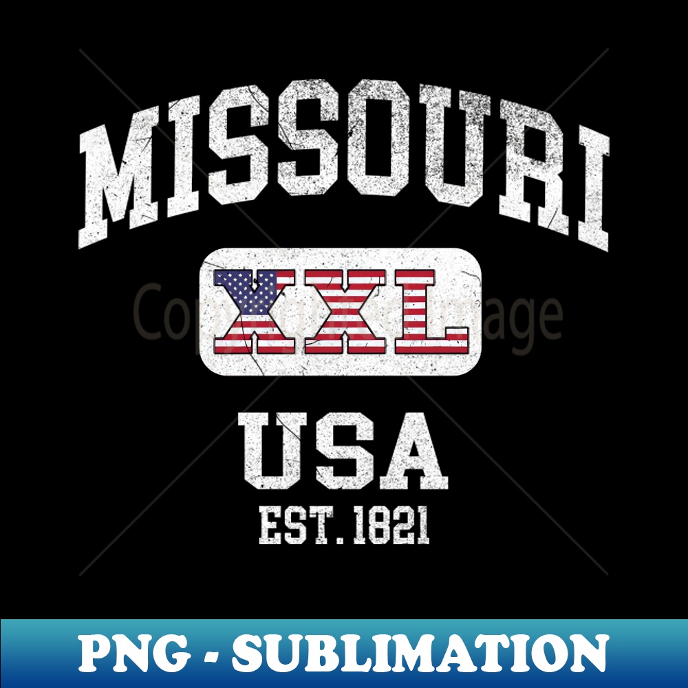 Missouri USA - XXL Athletic design - Artistic Sublimation Di | Inspire ...