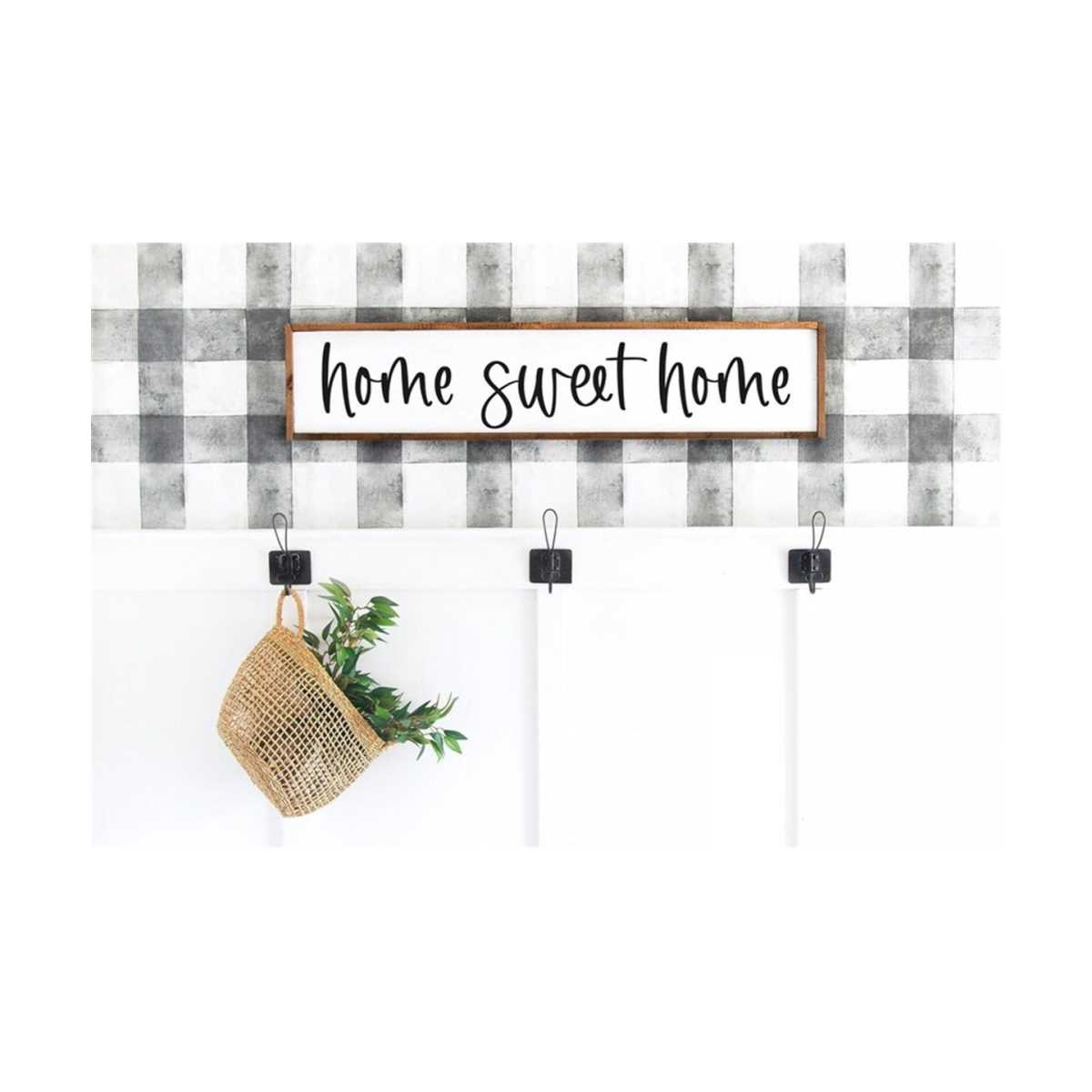 Home Sweet Home SVG | Entryway Sign Svg Home Sign Svg | Fam | Inspire ...
