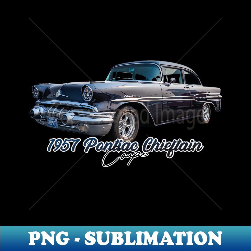 1957 Pontiac Chieftain Coupe - Aesthetic Sublimation Digital | Inspire ...