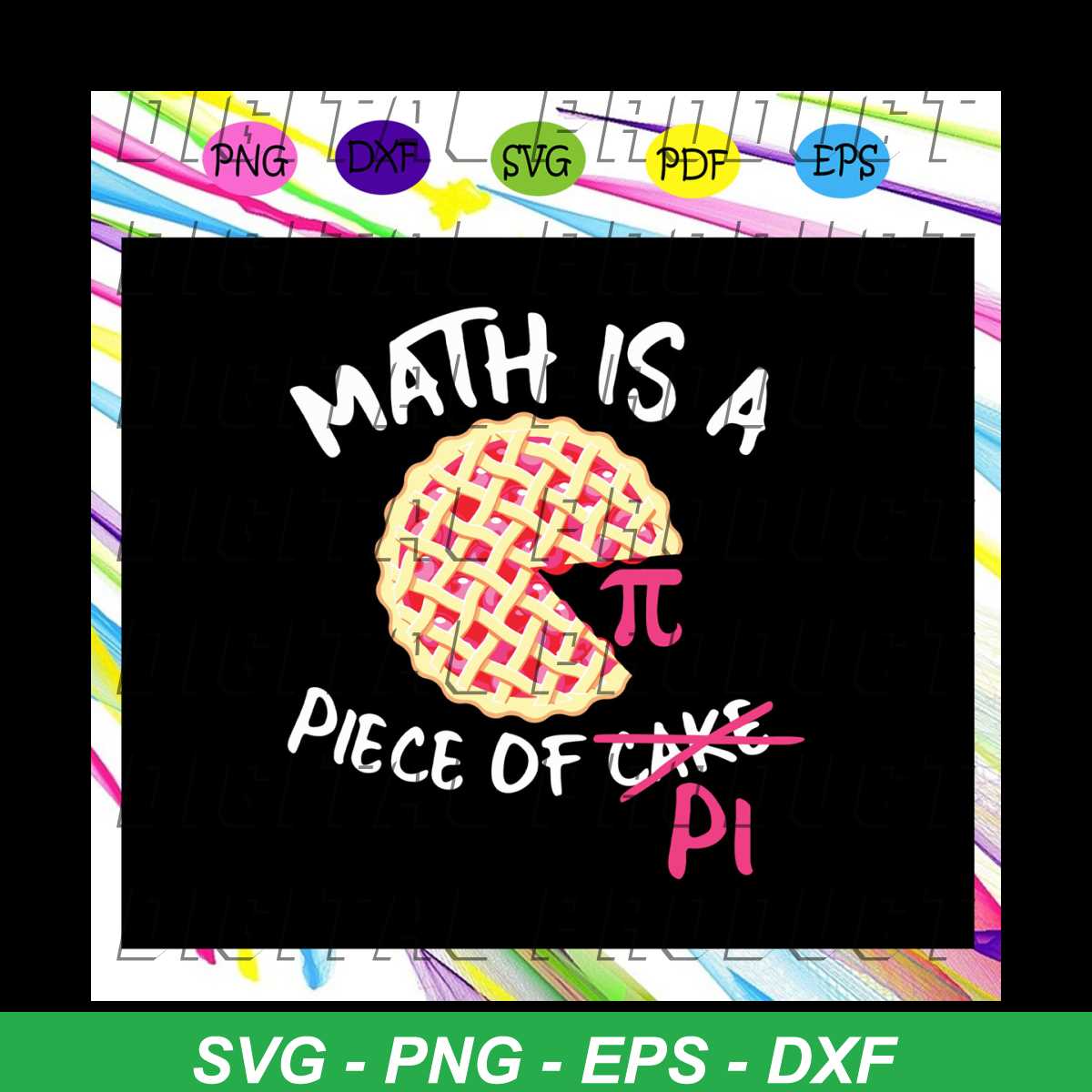 Math Is A Piece Of Pi, Pi Day svg, Math Teacher svg, Math Te | Inspire ...
