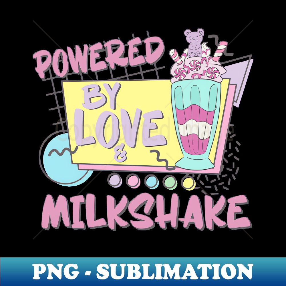 Milkshake Retro 80s 90s Couples Who Loves Milkshakes - High- | Inspire ...