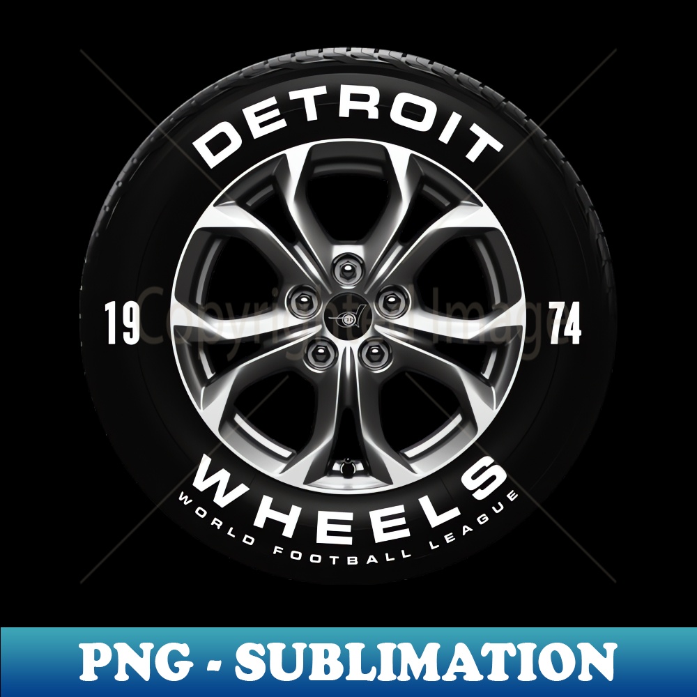 Detroit Wheels - Digital Sublimation Download File - Create | Inspire ...