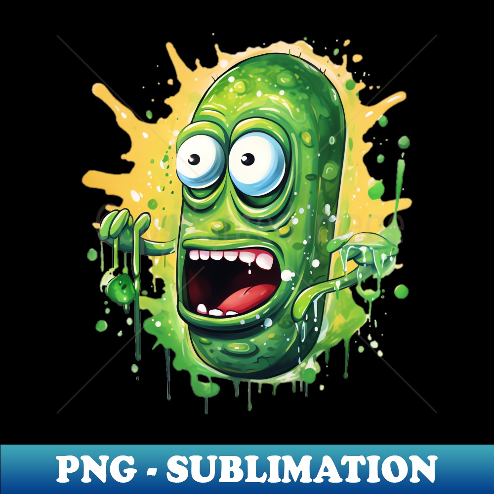 Screaming Pickle - PNG Transparent Sublimation File - Perfec | Inspire ...