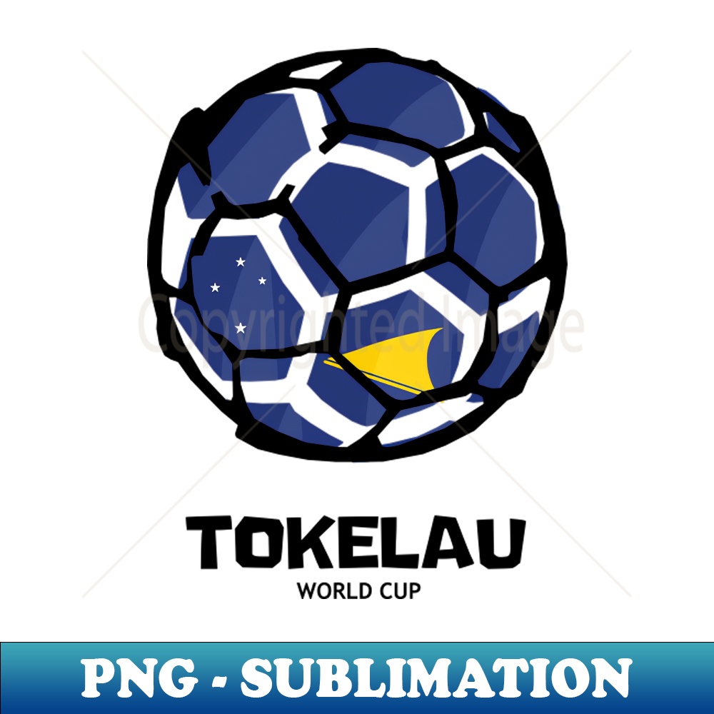 Tokelau Football Country Flag - PNG Transparent Sublimation - Inspire ...