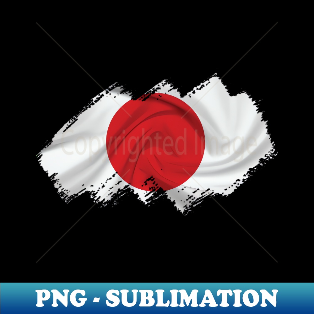 Japanese Flag - Digital Sublimation Download File - Transfor - Inspire ...