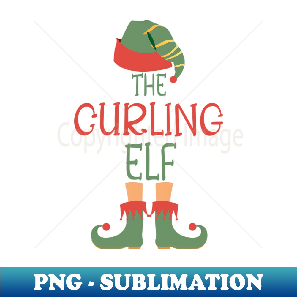 The Curling Elf Family Christmas 2022 Matching Pajamas Santa | Inspire ...