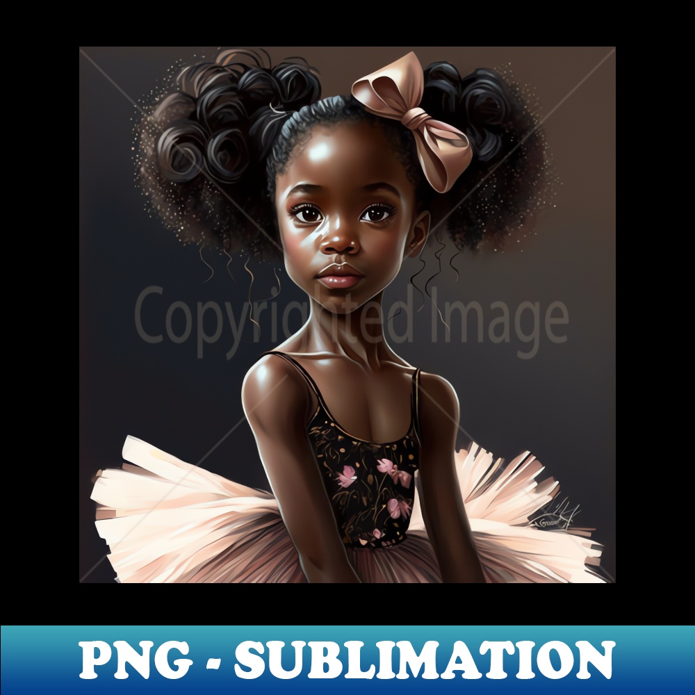 African American Ballerina a beautiful little girl who love - Inspire ...