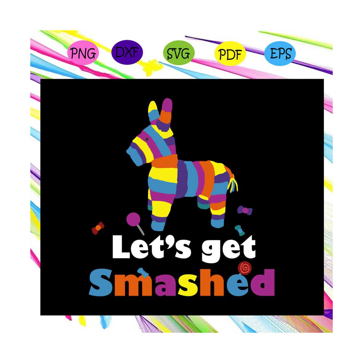 Smashed for candy svg, kid svg, kids print, kids gift, kid b | Inspire ...