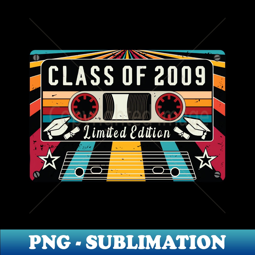 Retro Class of 2009 - Instant Sublimation Digital Download - | Inspire ...