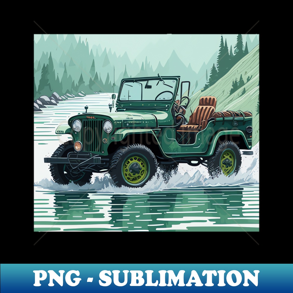Jeep 1890 - Instant PNG Sublimation Download - Bring Your De | Inspire ...
