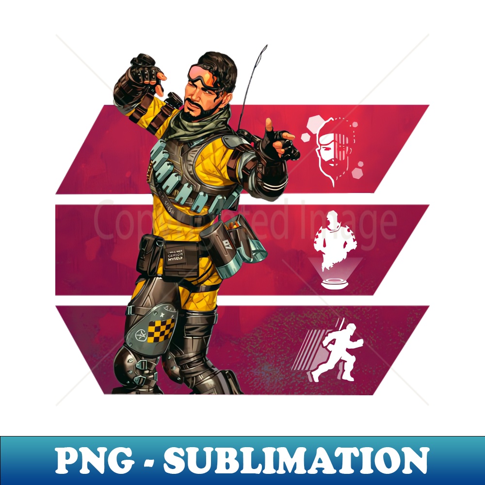 Mirage Apex Legends - Vintage Sublimation PNG Download - Per | Inspire ...