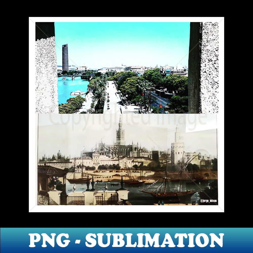 the tower of gold ecopop landscape in spain spanish collage | Inspire ...