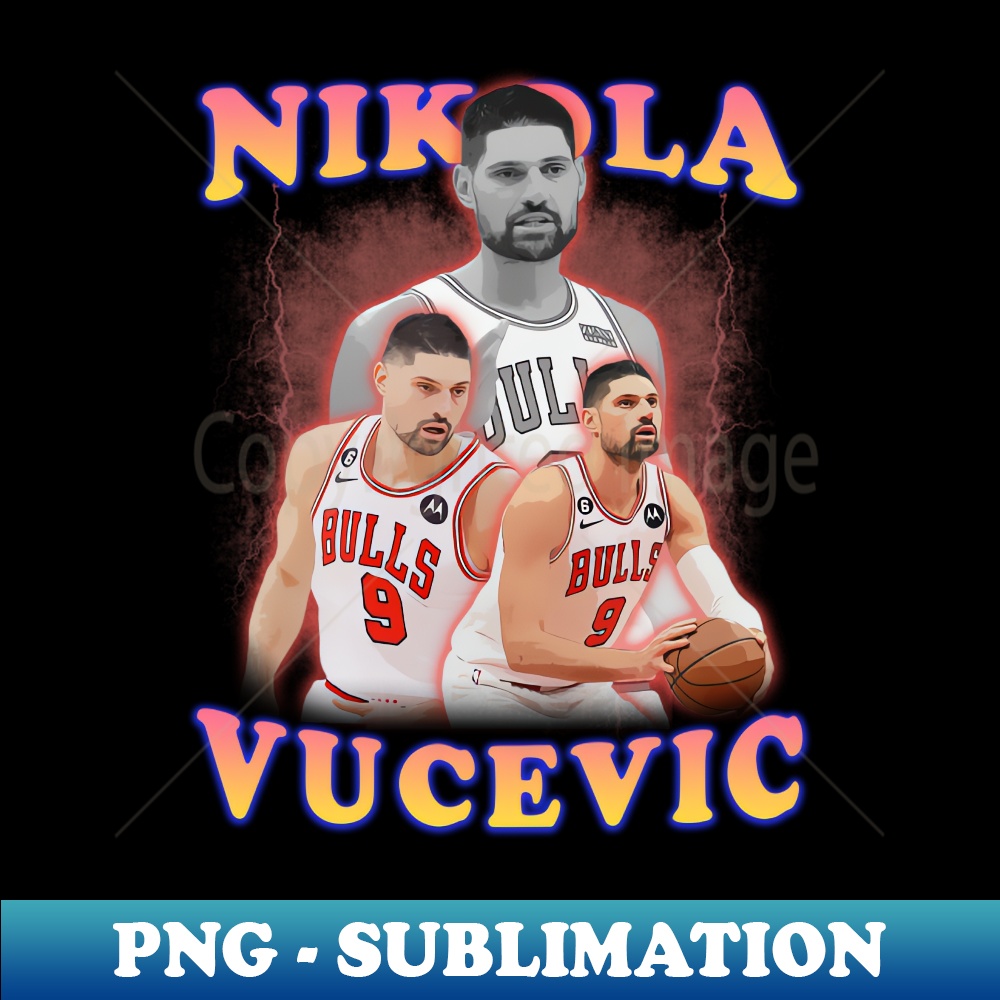 Nikola Vucevic Basketball Poster Style - Modern Sublimation - Inspire ...