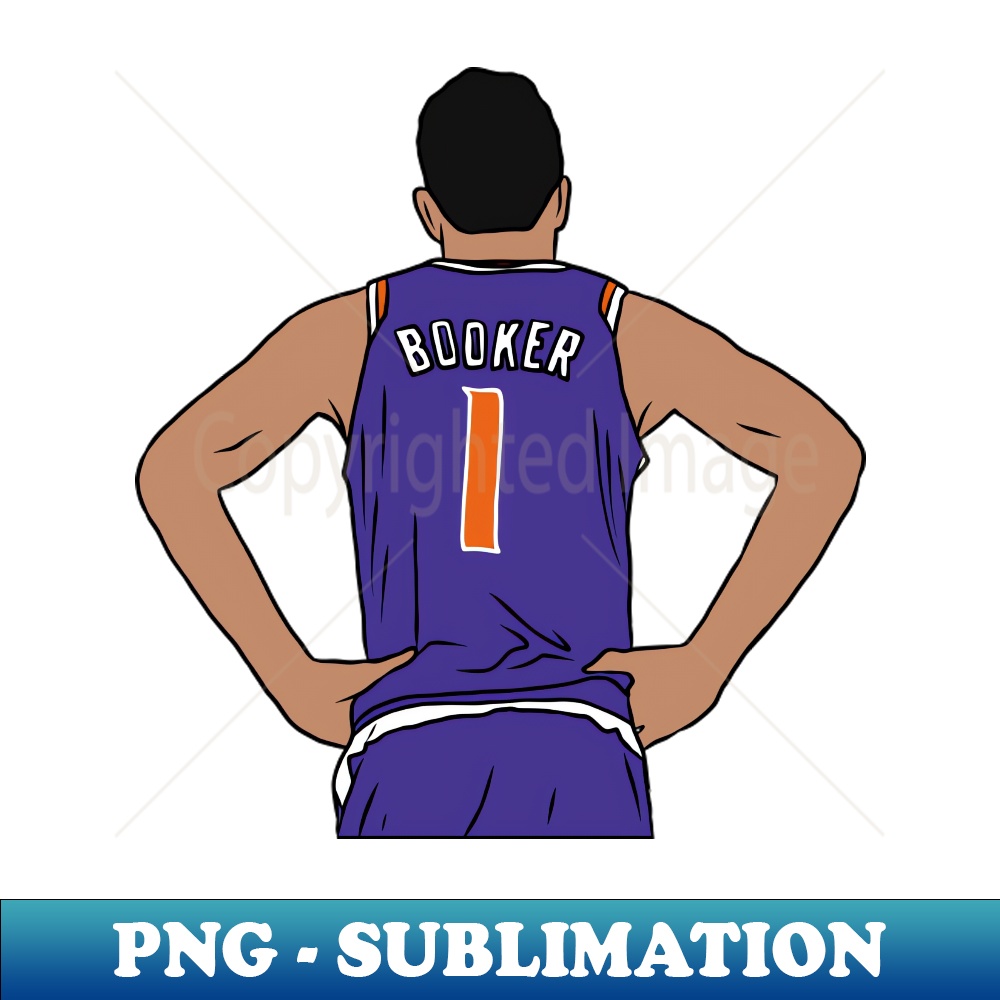 Devin Booker Back-To - High-Resolution PNG Sublimation File | Inspire ...