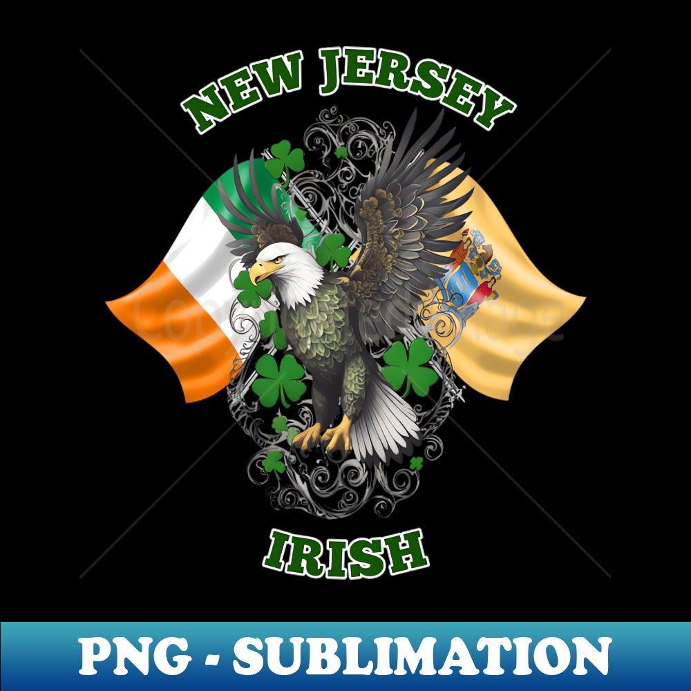 New Jersey Irish - Exclusive Sublimation Digital File - Unlo | Inspire ...