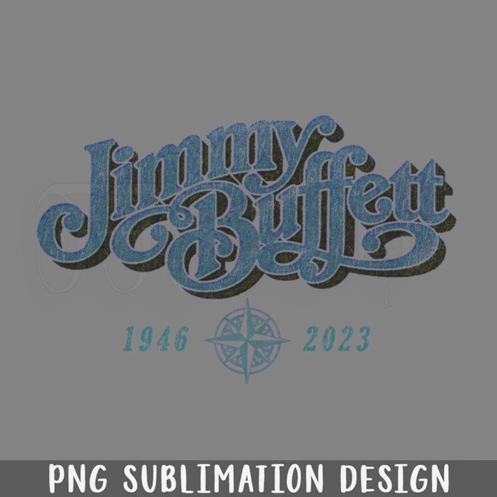 Jimmy Buffett Tribute Latitudes Album Compass Vintage Design | Inspire ...