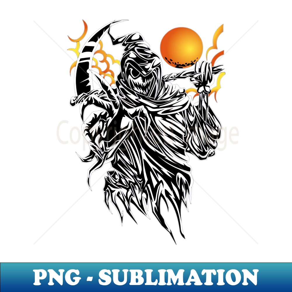 Scary Grim Reaper Drawings - PNG Transparent Sublimation Des | Inspire ...