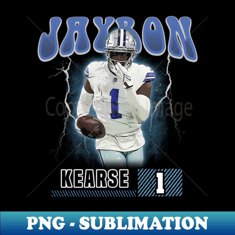 Jayron Kearse Football Poster Style - High-Resolution PNG Su - Inspire ...