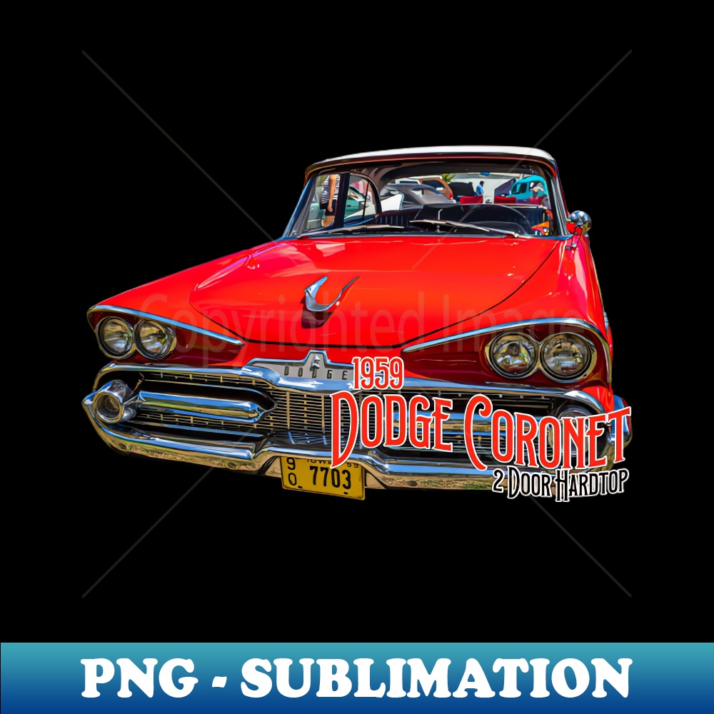 1959 Dodge Coronet 2 Door Hardtop - PNG Transparent Sublimat - Inspire ...