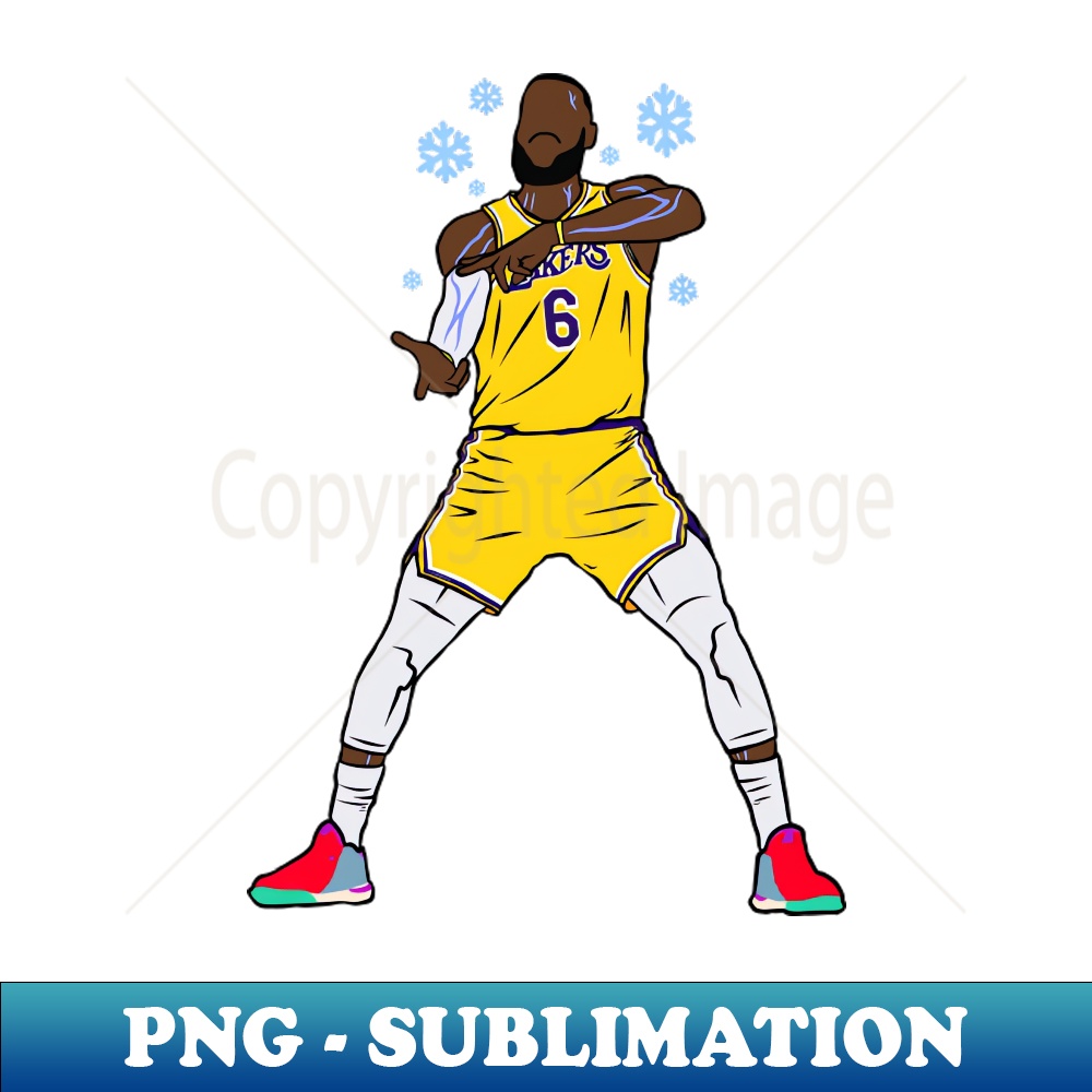 LeBron James Ice In My Veins - PNG Transparent Sublimation F - Inspire ...