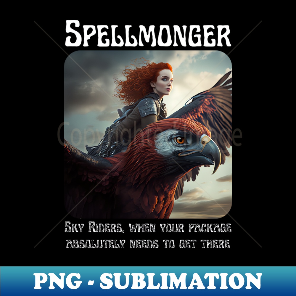 Spellmonger - Skyrider Delivery Service - Exclusive PNG Subl | Inspire ...