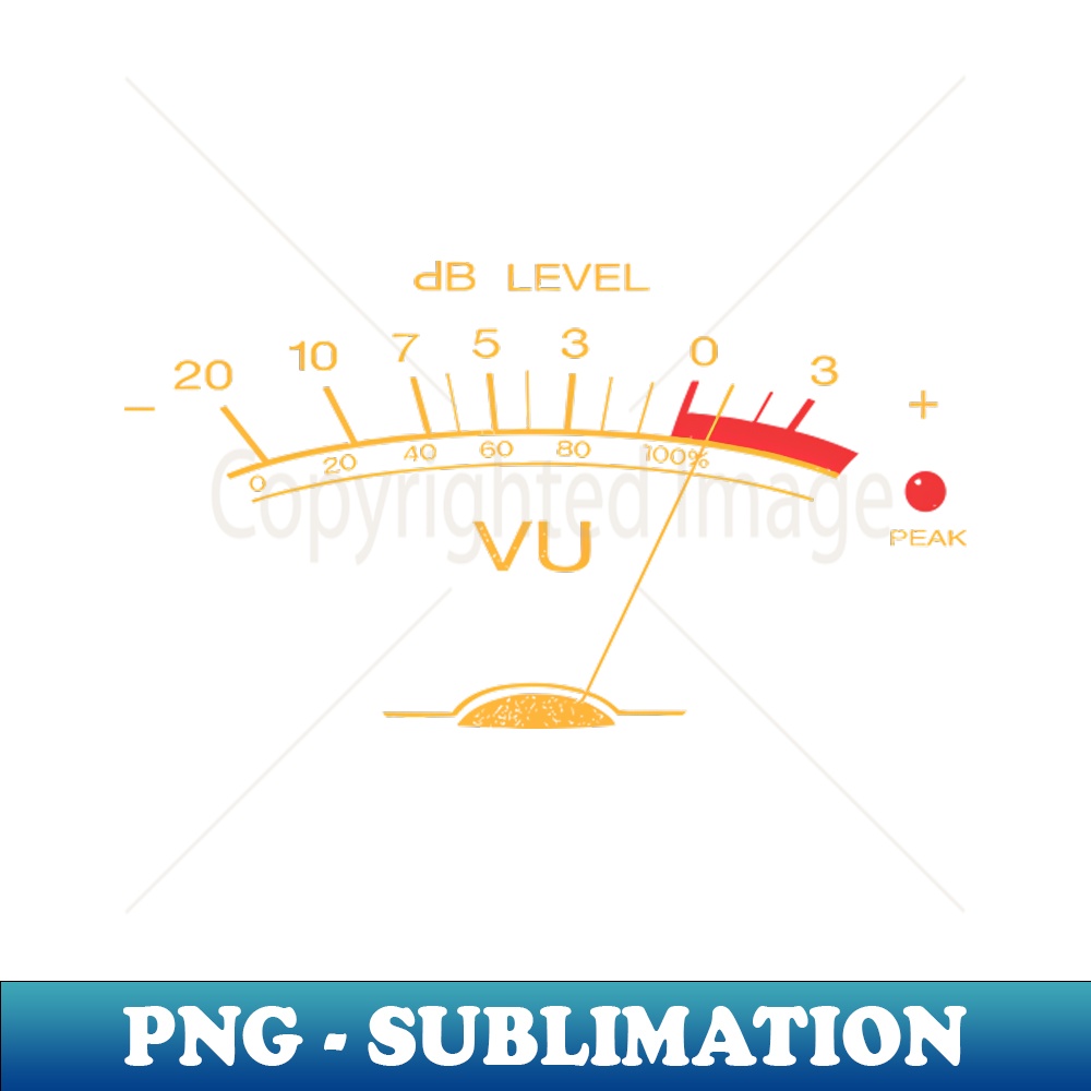 Volume VU Meter Vintage Audio Engineer Recording Studio - PN | Inspire ...