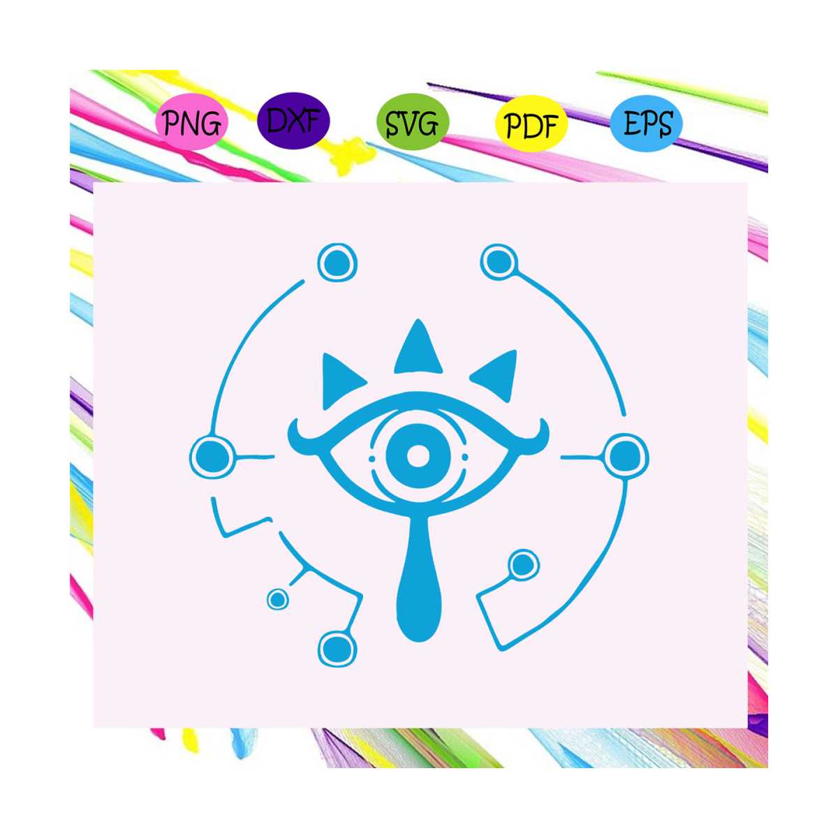 Sheikah eye, legend of zelda svg,legend of zelda shirt, lege | Inspire ...