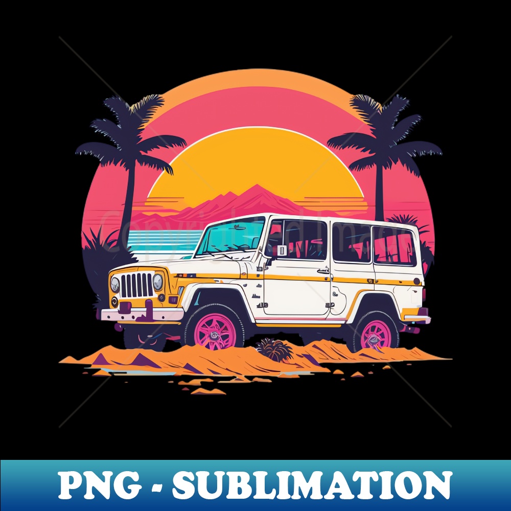 White jeep rubicon suv - Instant PNG Sublimation Download - | Inspire ...