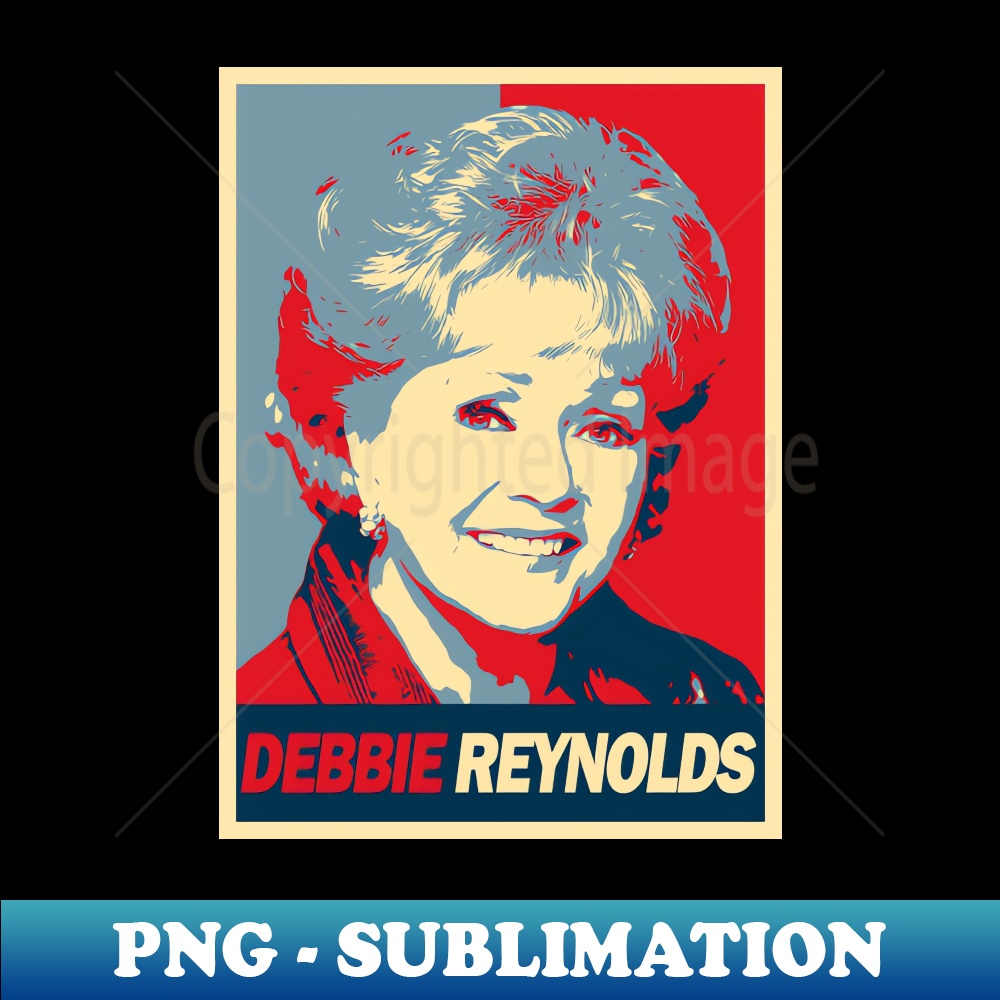 Pop Art Debbie Reynolds -design - PNG Transparent Sublimatio | Inspire ...