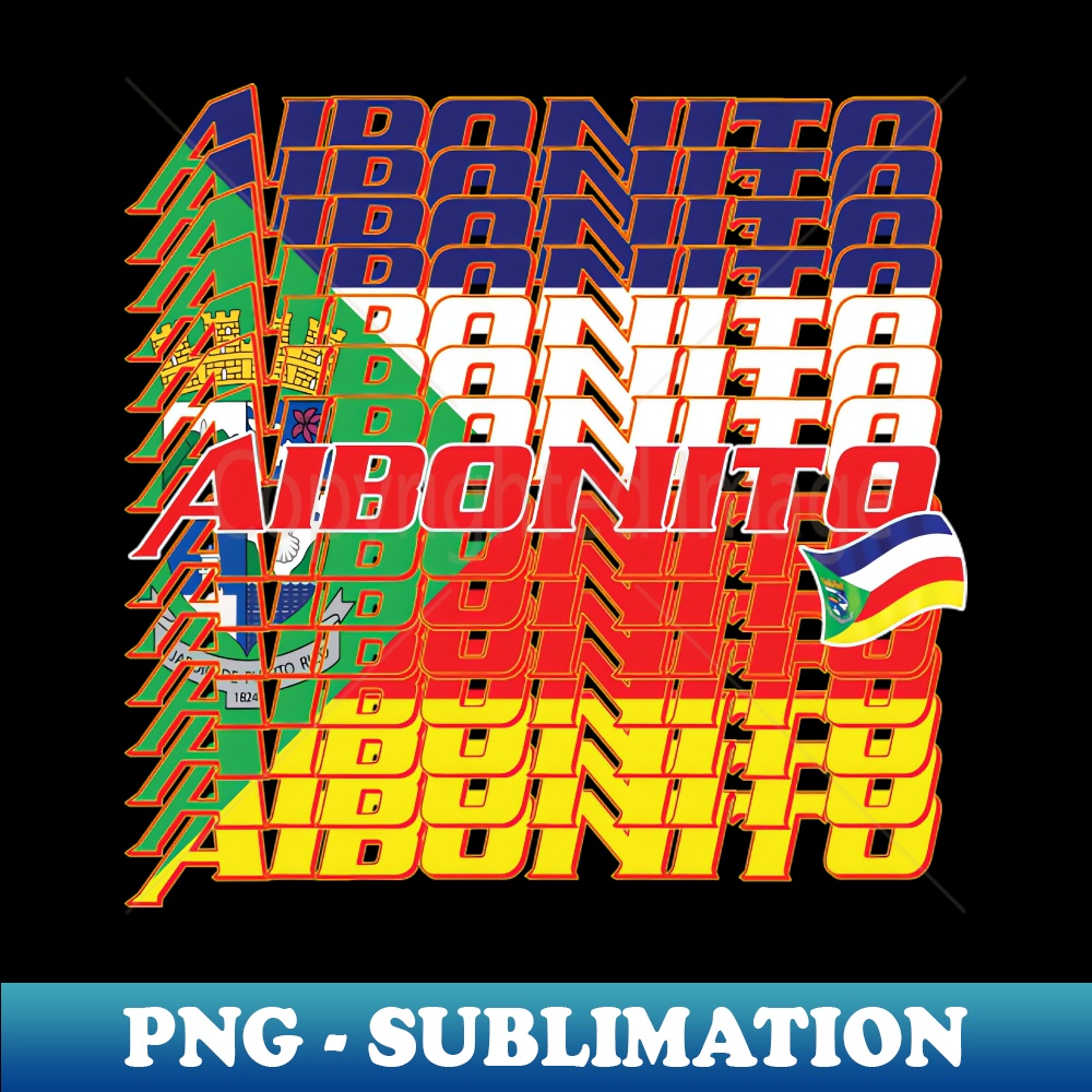 Aibonito Cascade text - PNG Transparent Sublimation File - C | Inspire ...