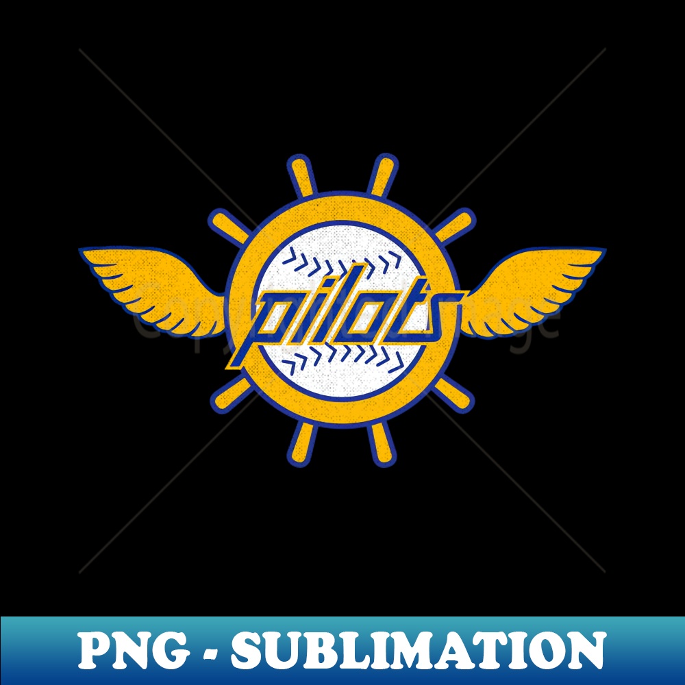 Defunct Seattle Pilots Baseball 1970 - High-Resolution PNG S - Inspire ...