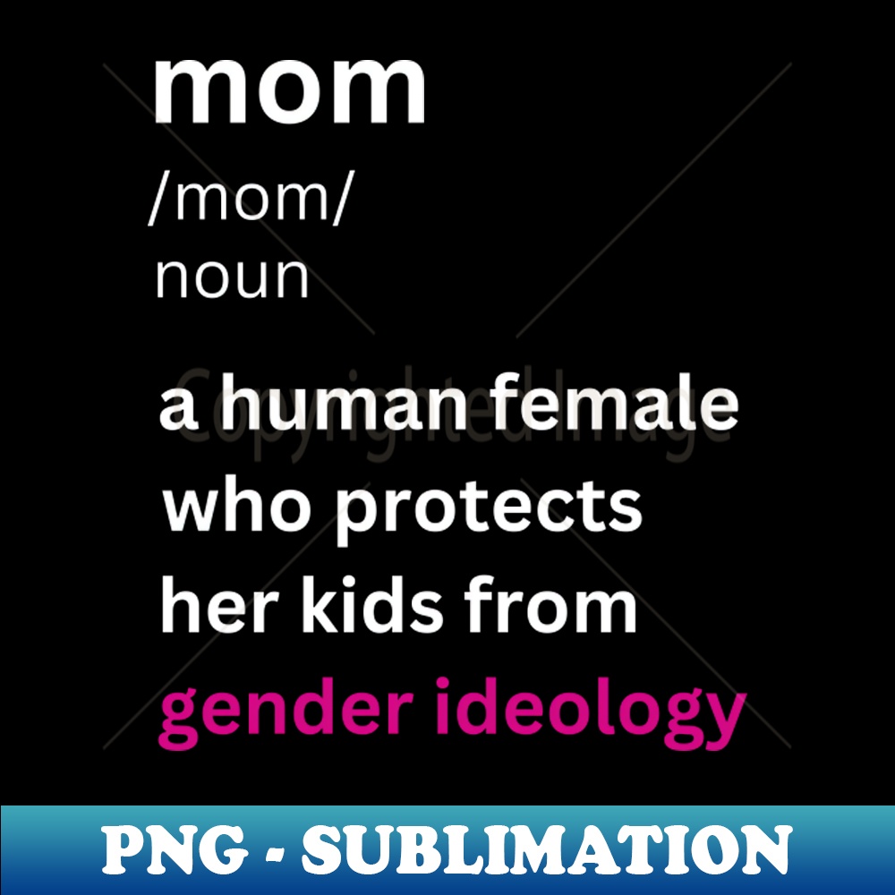 mom definition a human female - Retro PNG Sublimation Digita - Inspire ...