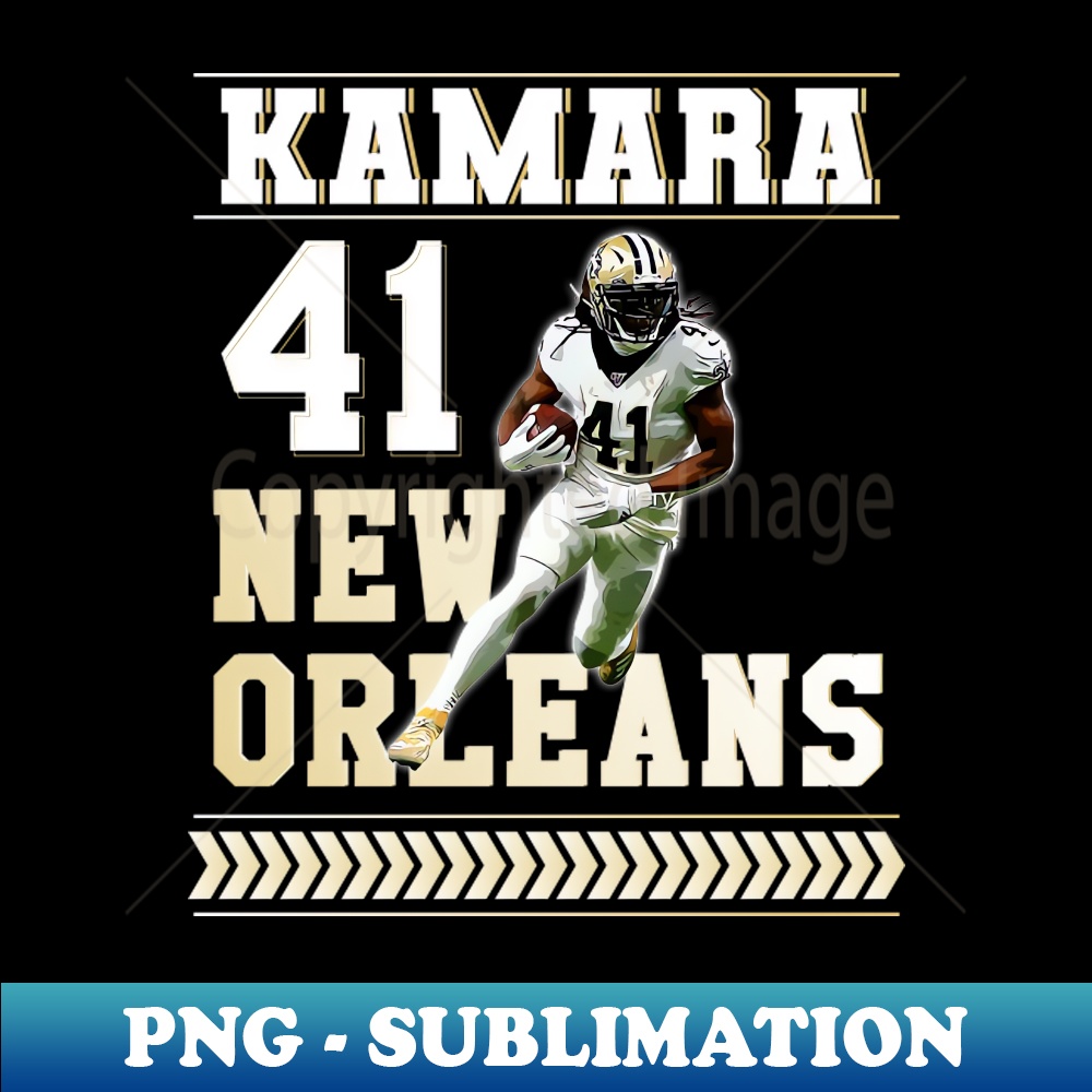 Alvin Kamara 41 - Premium PNG Sublimation File - Perfect fo | Inspire ...