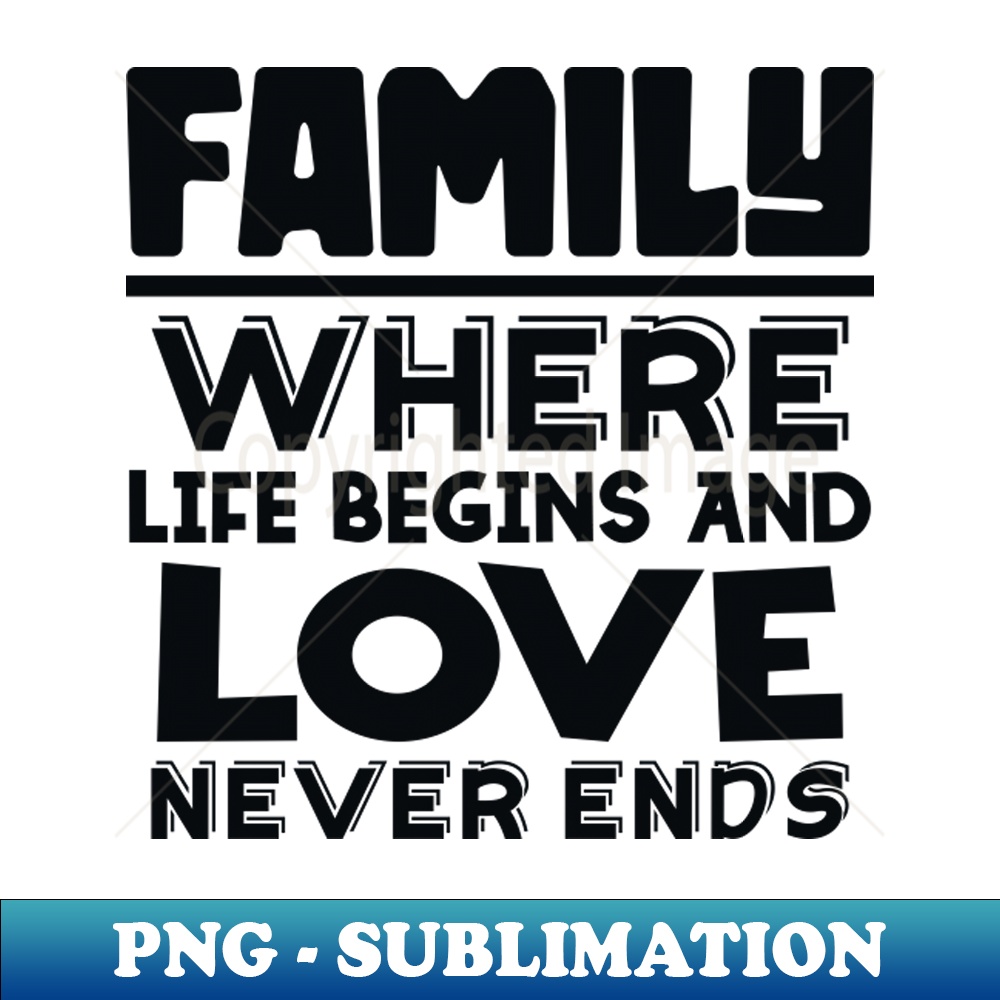 Family Quote 3 - PNG Transparent Digital Download File for S | Inspire ...