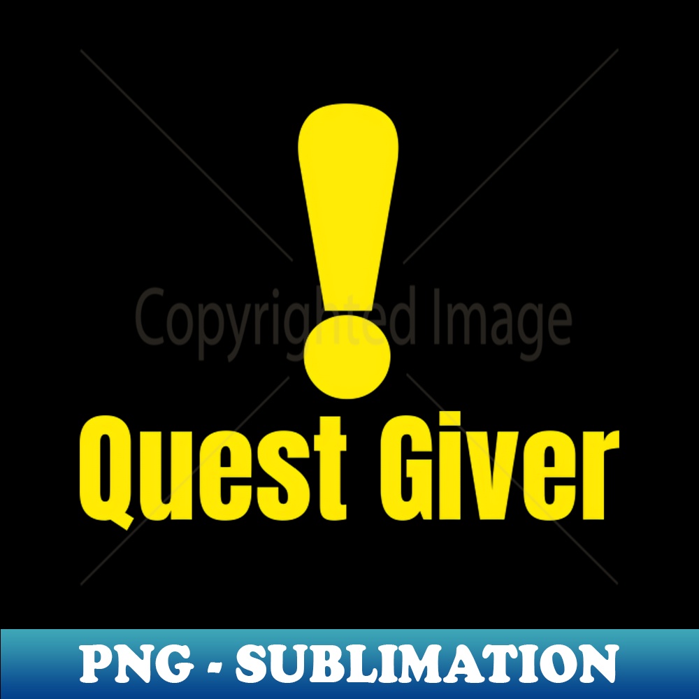 Quest Giver - PNG Transparent Digital Download File for Subl | Inspire ...