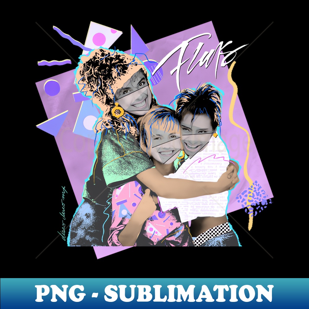 FLANS 80S RETRO STYLE - Retro PNG Sublimation Digital Downlo - Inspire ...